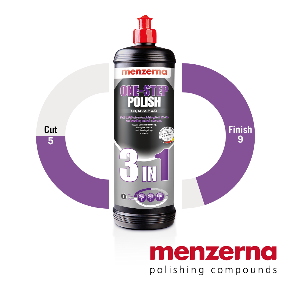 Menzerna One Step Polish 3 in 1 Cut Gloss Wax Spectrum Alberta Ltd