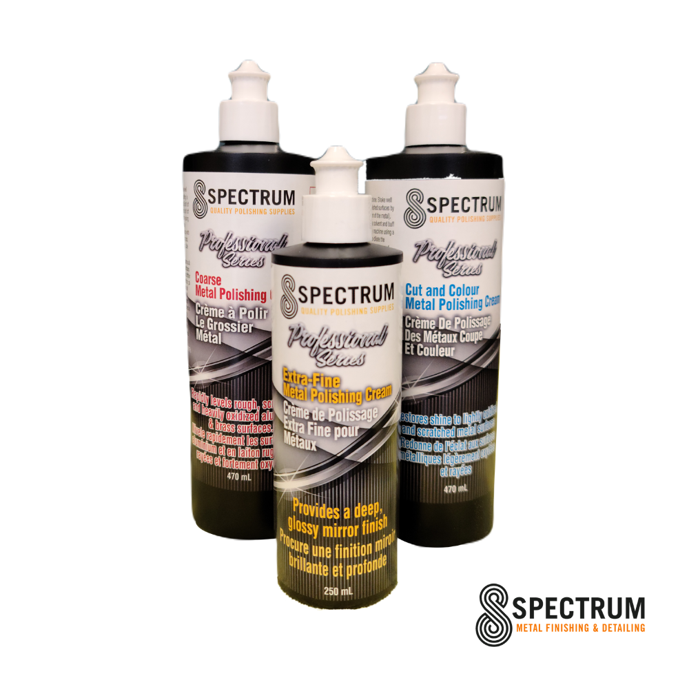 Spectrum Professional Series Metal Polishing Cream Sampler – Spectrum ...
